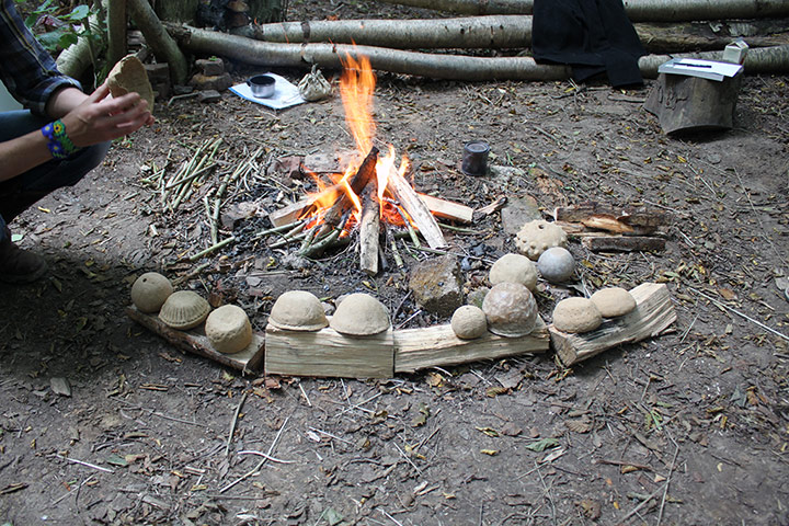 Feat of clay: making wild pottery – in pictures