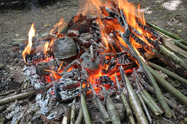 Feat of clay: making wild pottery – in pictures