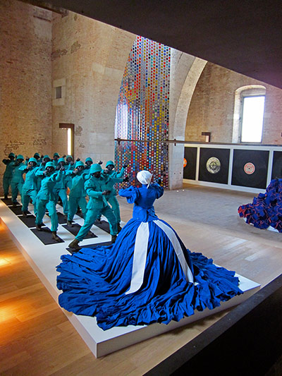 The work of South African artist Mary Sibande – in…