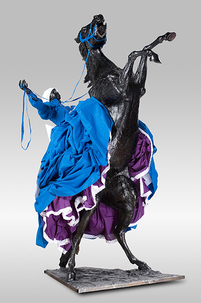 The work of South African artist Mary Sibande – in…