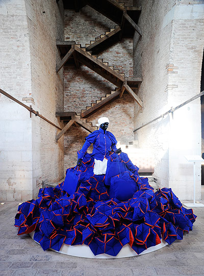 The work of South African artist Mary Sibande – in…