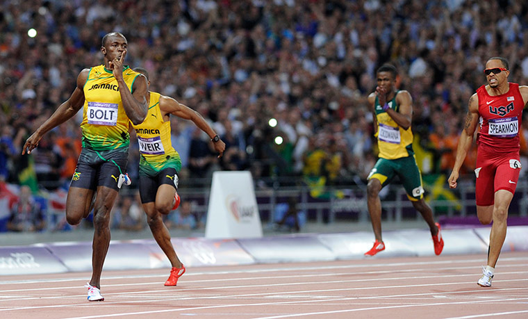London 2012: the 200m Olympic final - in pictures