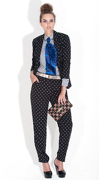 The fashion line-up: Optical prints - in pictures