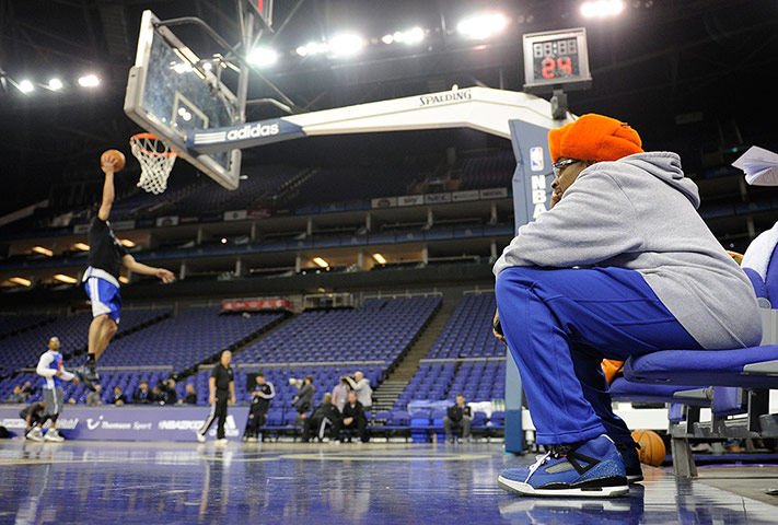 Detroit Pistons v New York Knicks: practice session