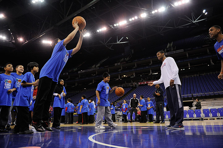 Detroit Pistons v New York Knicks: practice session