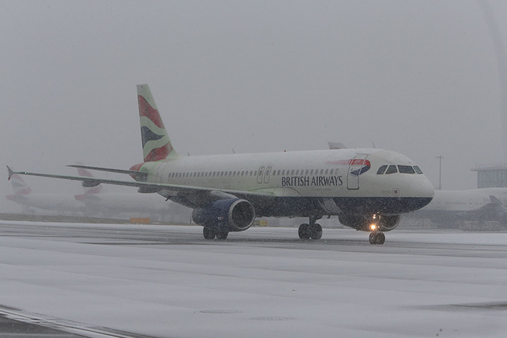 Snow in the UK – in pictures