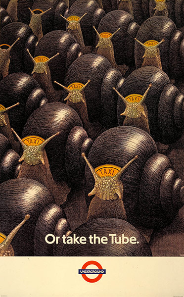 The history of the tube poster - in pictures