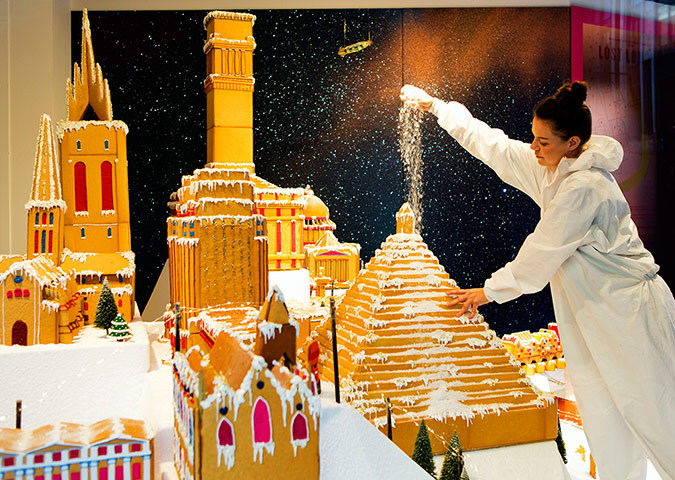 Selfridges unwraps its Christmas display - in pictures