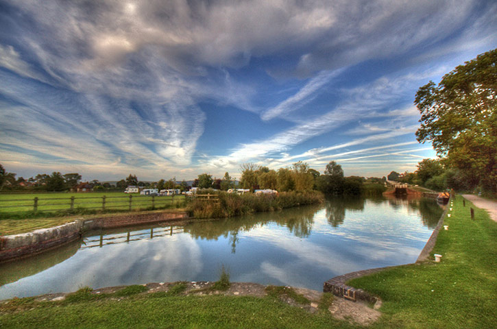 Nature-spotting on Britain's waterways - in pictures