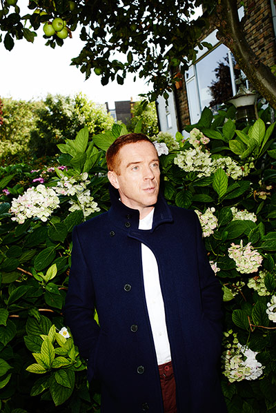 Damian Lewis models men's autumn clothes – in pictures