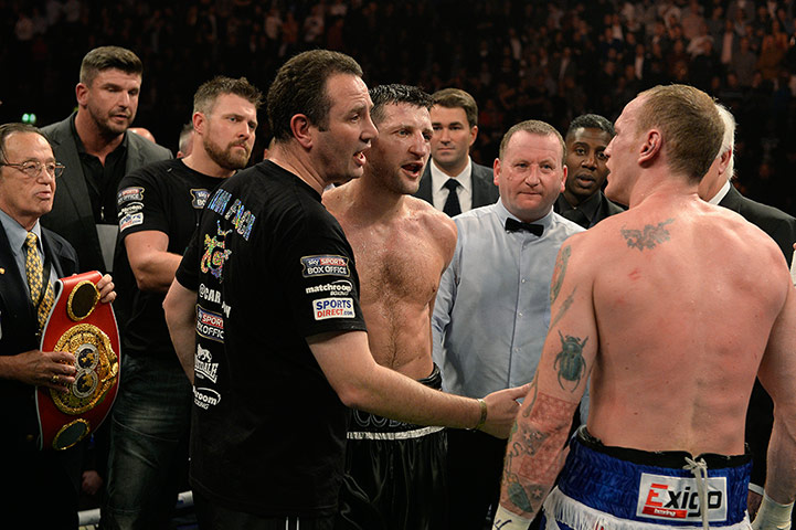 Carl Froch's brutal battle with George Groves – in…