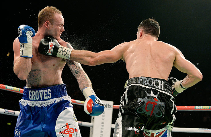 Carl Froch's brutal battle with George Groves – in…
