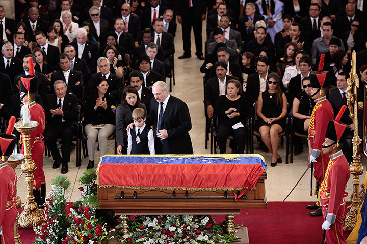 Hugo Chávez funeral – in pictures