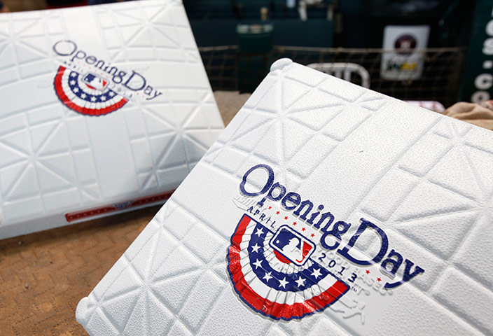 MLB opening night: Houston Astros v Texas Rangers – in…