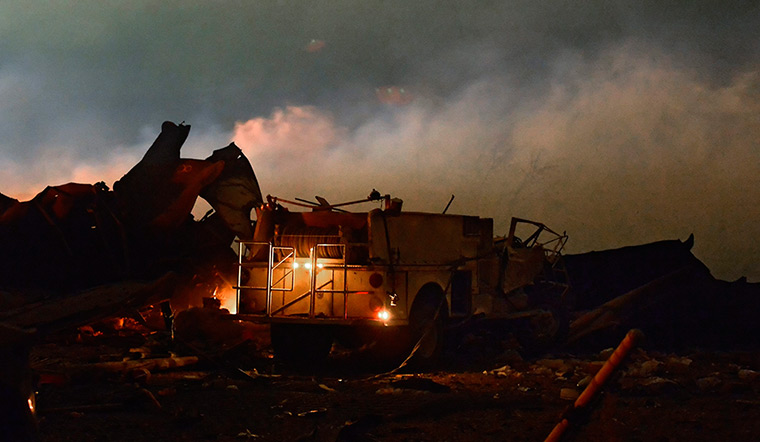 Texas fertiliser plant explosion - in pictures