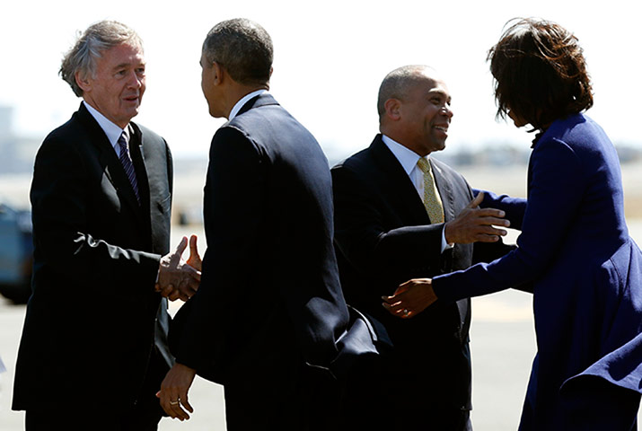 Boston service for bombing victims draws thousands