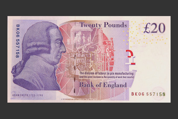 The faces of Britain's banknotes – in pictures