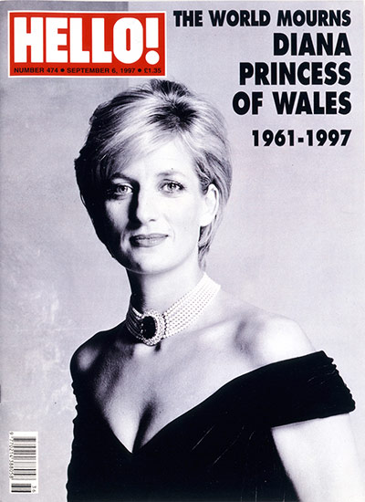 25 years of Hello! magazine covers – in pictures