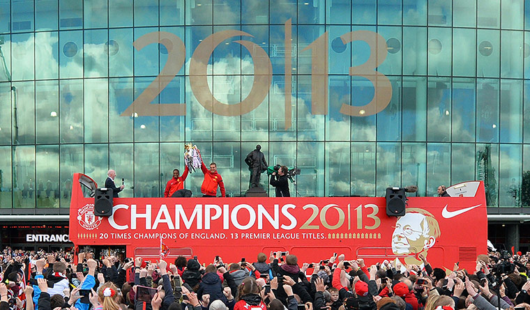 Manchester United Premier League champions' parade