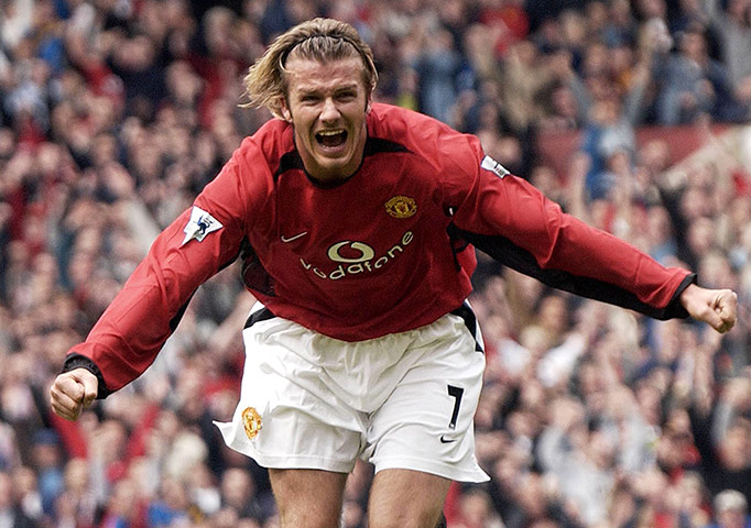 David Beckham: a career in hairstyles – in pictures