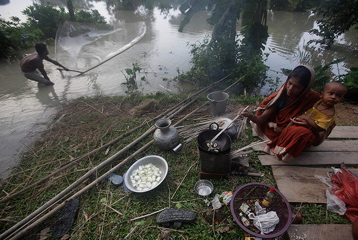 Worst natural disasters of 2012 by numbers displaced