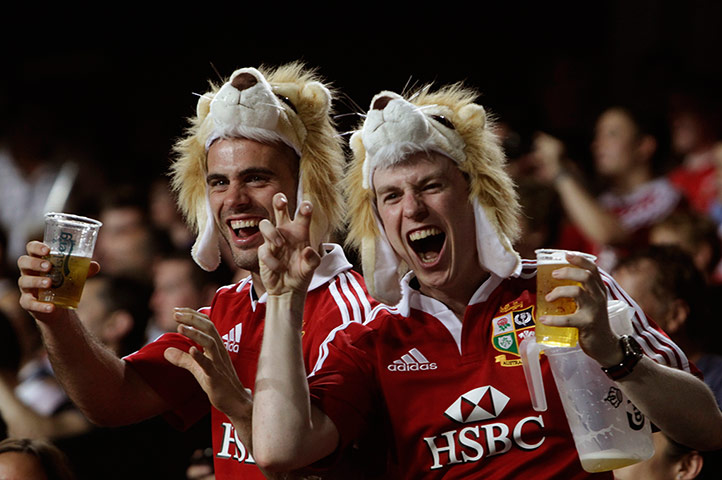 British & Irish Lions v Barbarians – in pictures