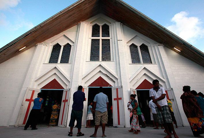 Pacific island nation of Kiribati - in pictures