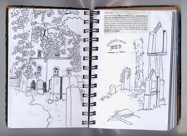 Rutu Modan: a look inside the cartoonist's sketchbook…