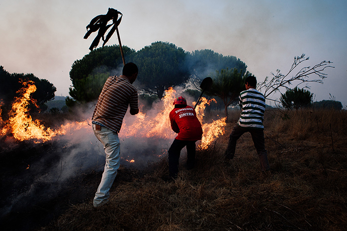 Portugal ravaged by wildfires – in pictures