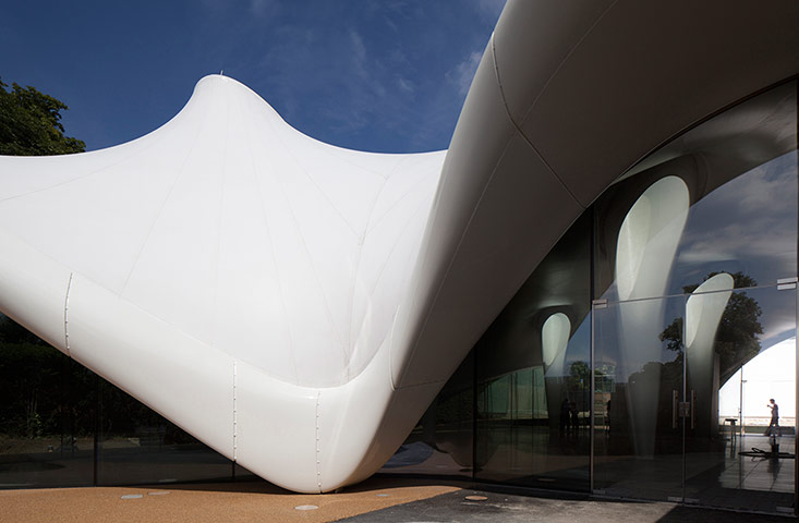 Zaha Hadid: queen of the curve – in pictures