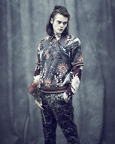 In bloom: florals for men – in pictures