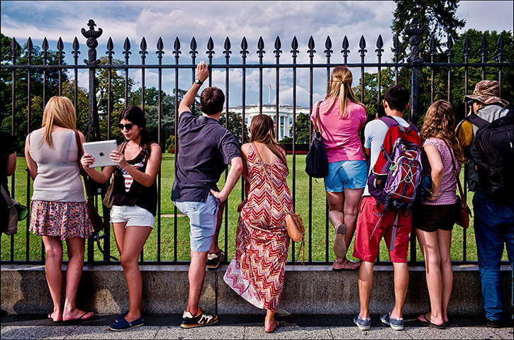 Walking down Main Street - in pictures