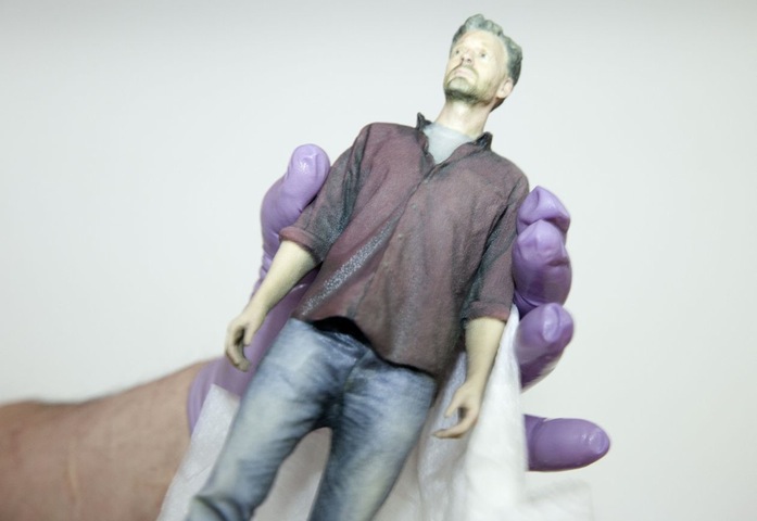Making the 3D model of Tim Dowling, the model husband