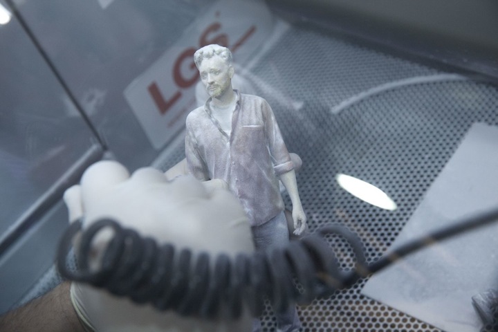 Making the 3D model of Tim Dowling, the model husband