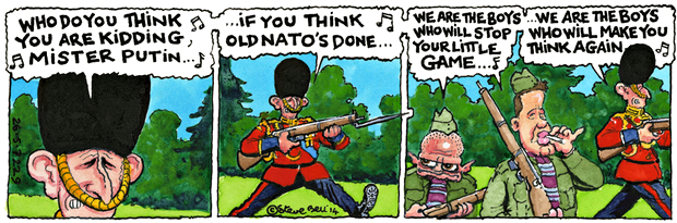 Steve Bell’s – IF on Putin with Prince Charles. | The Truth is Where?