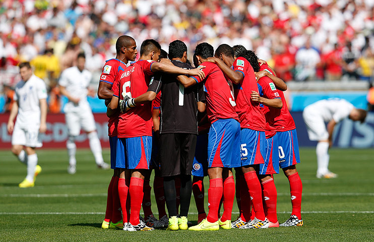 World Cup 2014: Costa Rica v England – in pictures
