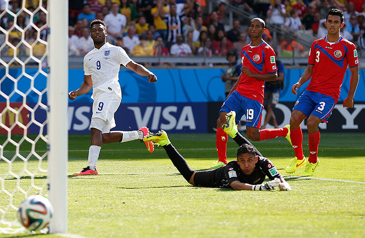 World Cup 2014: Costa Rica v England – in pictures