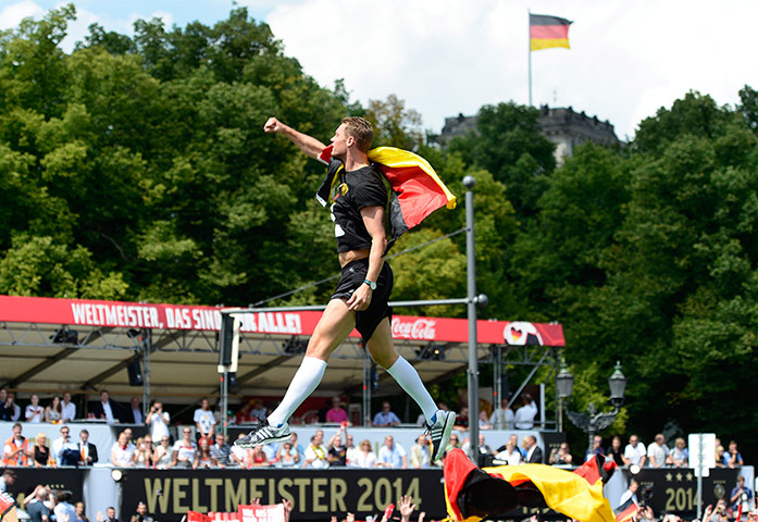 World Cup 2014: Germany's victory parade in Berlin