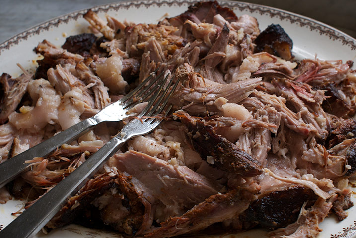 How to cook barbecued pulled pork - in pictures