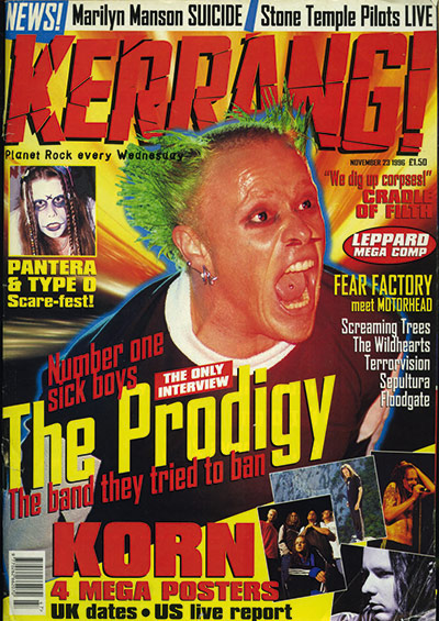 Kerrang!: 30 years of covers - in pictures