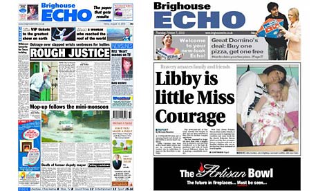 Broadsheet Front Page