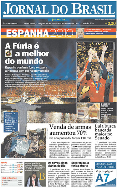 World Cup final: the front pages