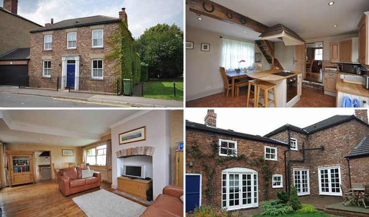 Old and new homes – in pictures