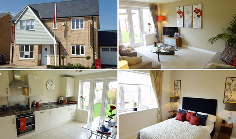 Old and new homes - in pictures